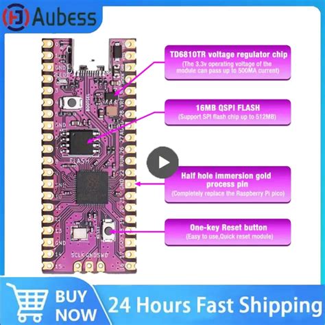 PCS Newest Kit Pi Pico Board Picoboot IPL Replacement Modchip And SD SP Adapter Card