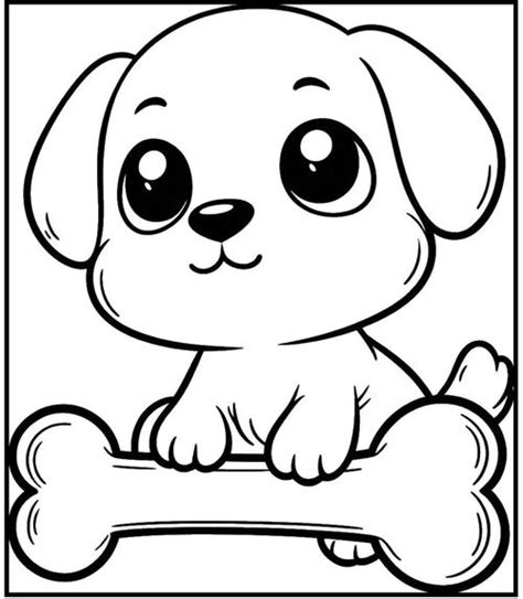 简笔画小狗大全可爱简单（漂亮13张） 简笔画图片大全