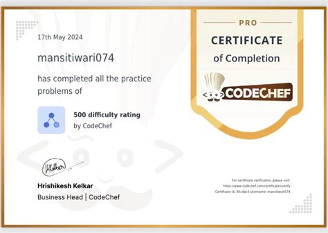 Mansi Tiwari On Linkedin Codechef