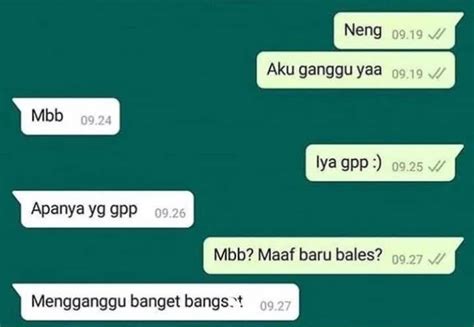 Balasan Chat Dari Cewek Yang Bikin Hati Nyesek
