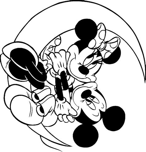 Myszka Miki I Myszka Mini Na Ksi Ycu Kolorowanka Dla Dzieci O Myszce Miki I Myszce Mini