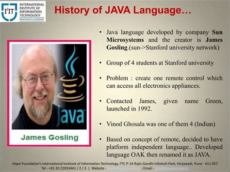 java as object oriented programming language ppt
