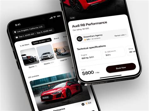 Car Rental Mobile App Design Concept By Conceptzilla On Dribbble