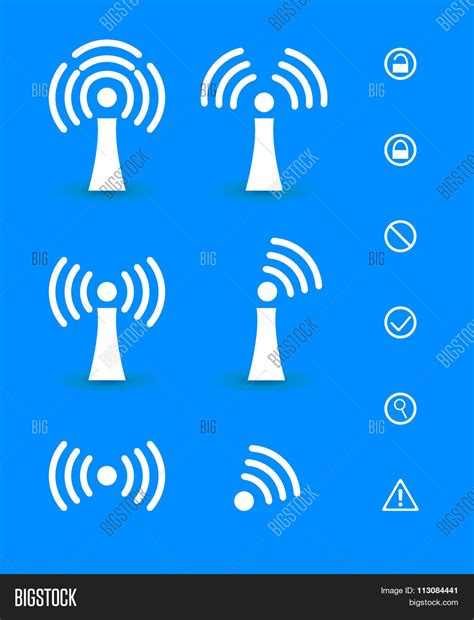 Wi Fi Transmission Vector And Photo Free Trial Bigstock