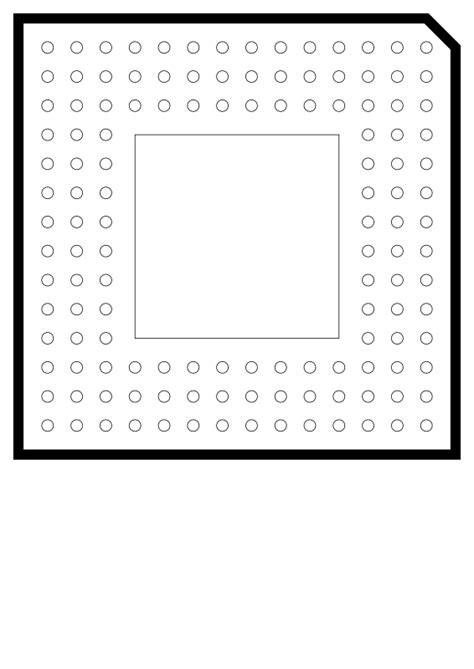 Processor Pin Grid Array Openclipart