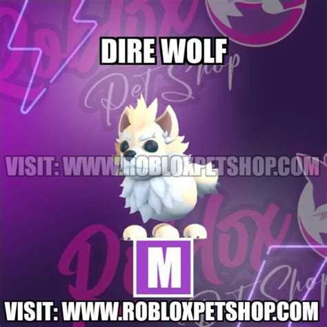 Dire Wolf Mega Adopt Me