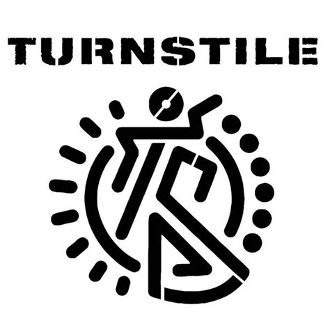 Turnstile Logo Stencil Design Stencil Designs Stencils Logo