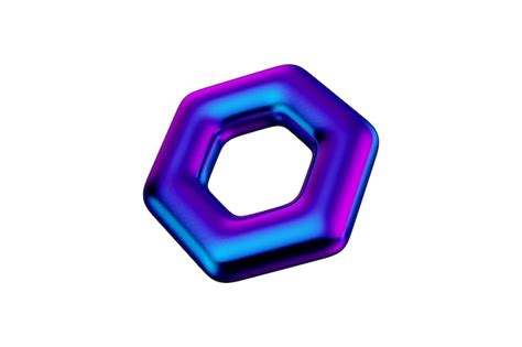 Premium Photo Abstract Gradient Polyhedron Shape 3d Render