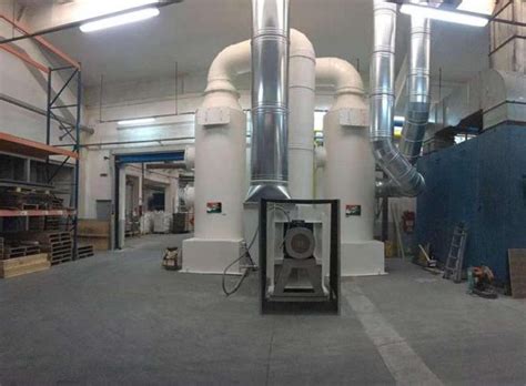 Wet Electrostatic Precipitator In Tuscany Italy