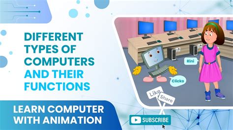 Basics Of Computers Different Types Of Computers And Their Functions