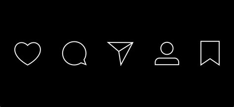 Icon Set Edit Logo Like Icon Torn Paper Book Design Mobile App