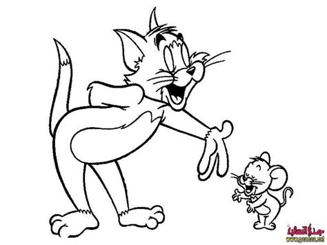 توم وجيري للتلوين روعة 2017 توم وجيري تلوين 2017 رسومات للتلوين توم
