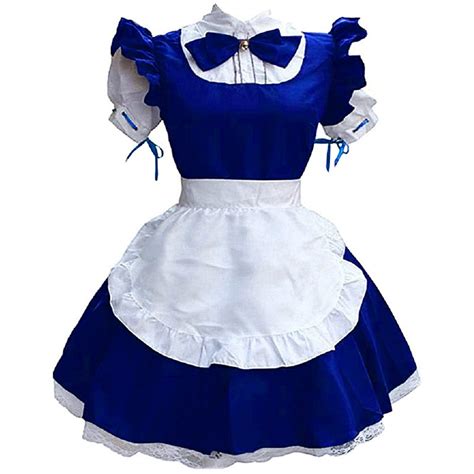 Buy Womens Lingerie Maid Cosplay Costume Sexy French Apron Maid Fancy