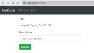 Spring Boot Angular Example Build A Crud App Bezkoder