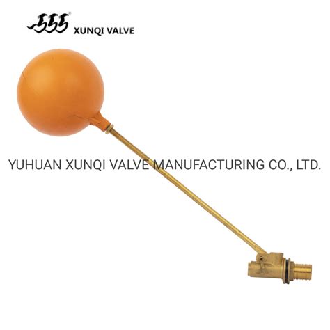 Oem Yellow Pvc Ball Ma~k Brass Floating Float Ball Valve Brass Valve And Float Valve