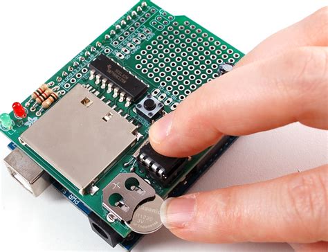 logger shield datalogging for arduino 6 steps with pictures