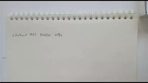 اسید قوی و ضعیف شیمی دوازدهم