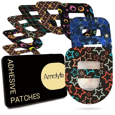 Omnipod 5 Adhesive Patches Waterproof 20 Pack Amolyfe Omnipod Overpatches With