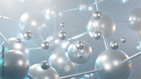 Fumaric Acid Molecular Structure 3d Model Molecule Food Additive E297 Structural Chemical