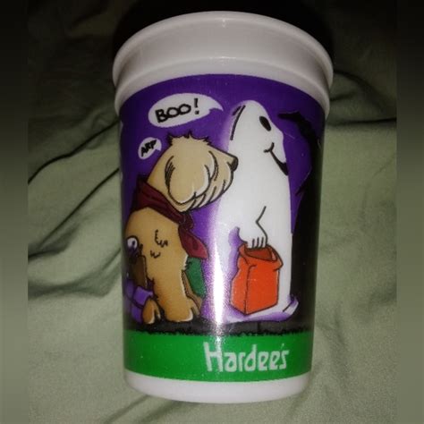 Hardees Dining Htf Vintage Hardees Halloween Glow In The Dark