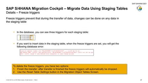 Sap S 4hana Migration Cockpit Migrate Your Data To Sap S 4hana Pdf Databases Computer