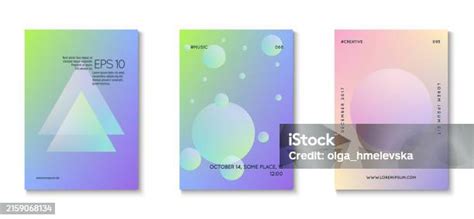 미니멀한 디자인 보라색 추상 세트입니다 형광 공간 그림입니다 멤피스 포스터 삼각형 배경입니다 홀로그램 포스터입니다 기하학적인