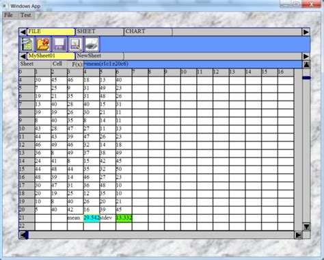 C Spreadsheet Library For Gtcalc A C Spreadsheet Control For Gt Graphical User Interface