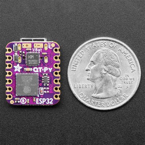 adafruit qt py esp32 pico wifi dev board with stemma qt 8mb flash