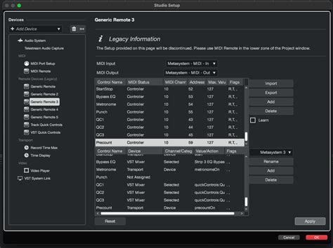 How To Control A Cubase Parameter With A Fader Bi Directional Using