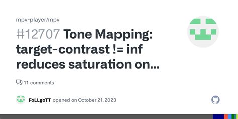Tone Mapping Target Contrast Inf Reduces Saturation On Dark Images