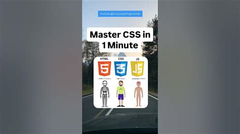 Master Css In 1 Minute Css Css3 Youtube