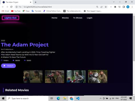 Github Mahmoudkalekish Movies A Static Frontend Website About Movies Series