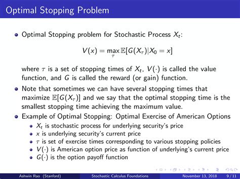 Overview Of Stochastic Calculus Foundations Pdf