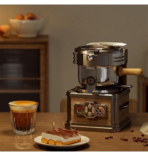 미분제거기 핸드밀 가정용 자동 전기 커피 로스터 머신 가열 전문 상업용 적외선 내열성 베이킹 도구 티몬