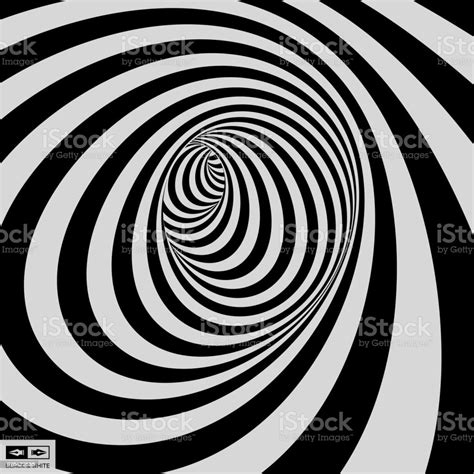 흑백 배경입니다 착시와 패턴입니다 벡터 일러스트입니다 0명에 대한 스톡 벡터 아트 및 기타 이미지 0명 3차원 형태 가리기 Istock