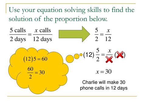 PPT Setting Up And Solving Proportional Equations PowerPoint Presentation ID