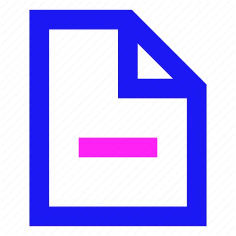 Document File Page Doc Ux Ui Delete Icon Download On Iconfinder