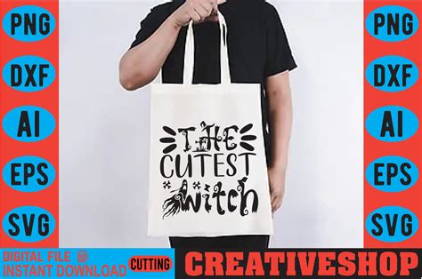 The Cutest Witch Graphic By Creativeshop · Creative Fabrica