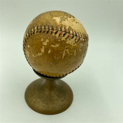 Vintage 1920s Signed Game Used National League Baseball Trophy Ebay