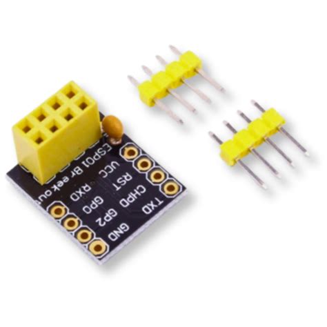 Mikrobot Adapter For Esp 01 And Esp 01s Modules With Signal Output On
