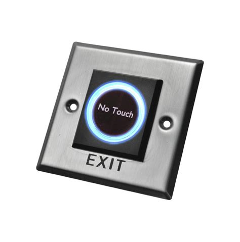 Waterproof Square Touchless Exit Button With Timer K2 CAMEL China Manufacturer Access