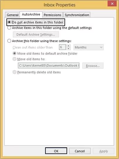 How To Stop Outlook Automatically Deleting Emails From Inbox