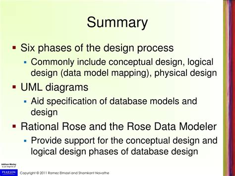 Ppt Chapter 10 Practical Database Design Methodology And Use Of Uml Diagrams Powerpoint