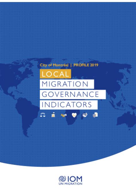 Local Migration Governance Indicators Profile 2019 City Of Montréal Iom Publications Platform