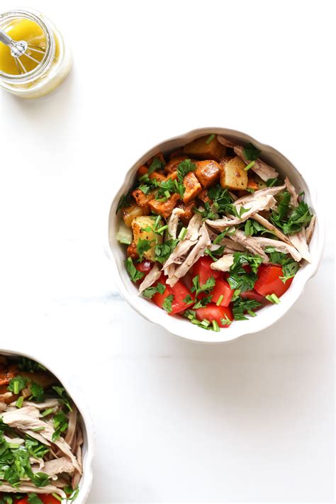 Cajun Spiced Potato And Chicken Salad Recipe