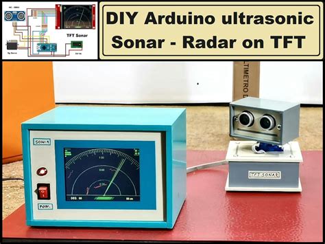 Diy Arduino Ultrasonic Sonar Radar On Tft Display