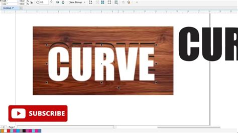 Coreldraw Graphics Emboss Effect Youtube