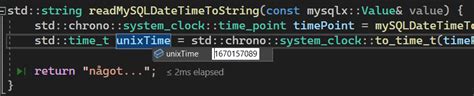 Hur kan jag hitta DATETIME från MySQL igenom MySQL Connector C 8 0 Programmering och