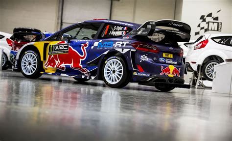 Ford Fiesta Wrc Shows New Red Bull Livery Ford Authority