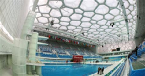 Beijing Unveils Water Cube Infobae